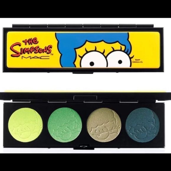 MAC Cosmetics | Makeup | Mac X The Simpsons Eyeshadow Palette | Poshmark